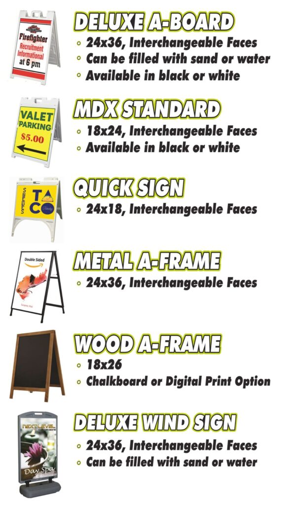 Yard & Sidewalk Signs in Gresham, OR | Hollywood Signs & Graphics