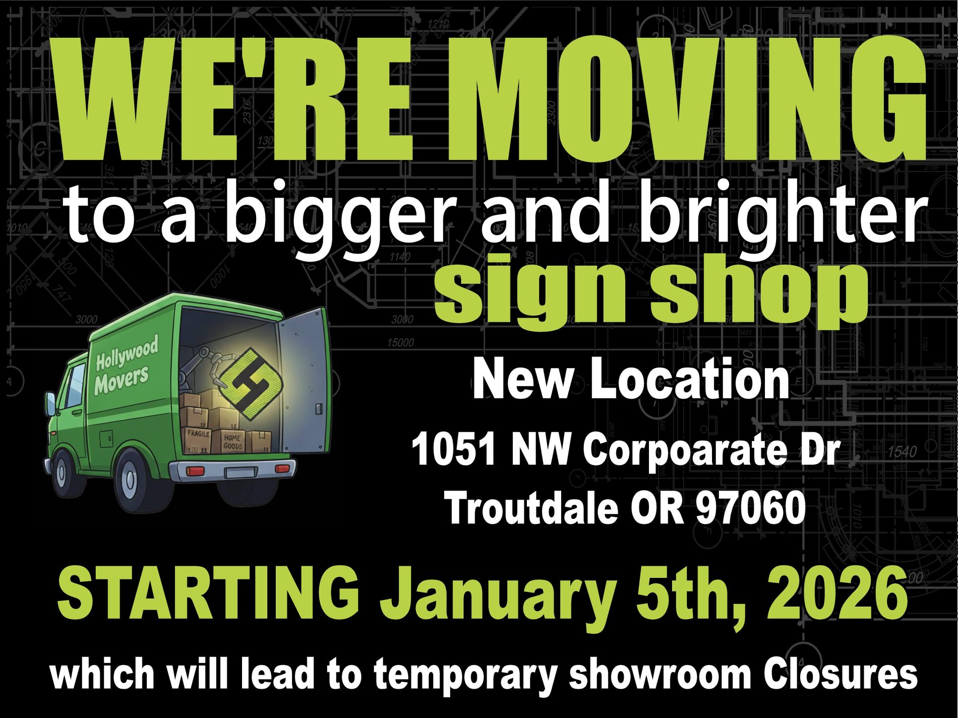 Custom Signs & Graphics in Multnomah County, OR | Hollywood Signs ...