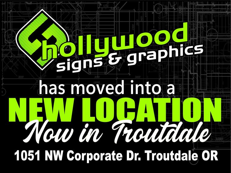 Custom Signs & Graphics in Portland, Gresham & Troutdale, OR